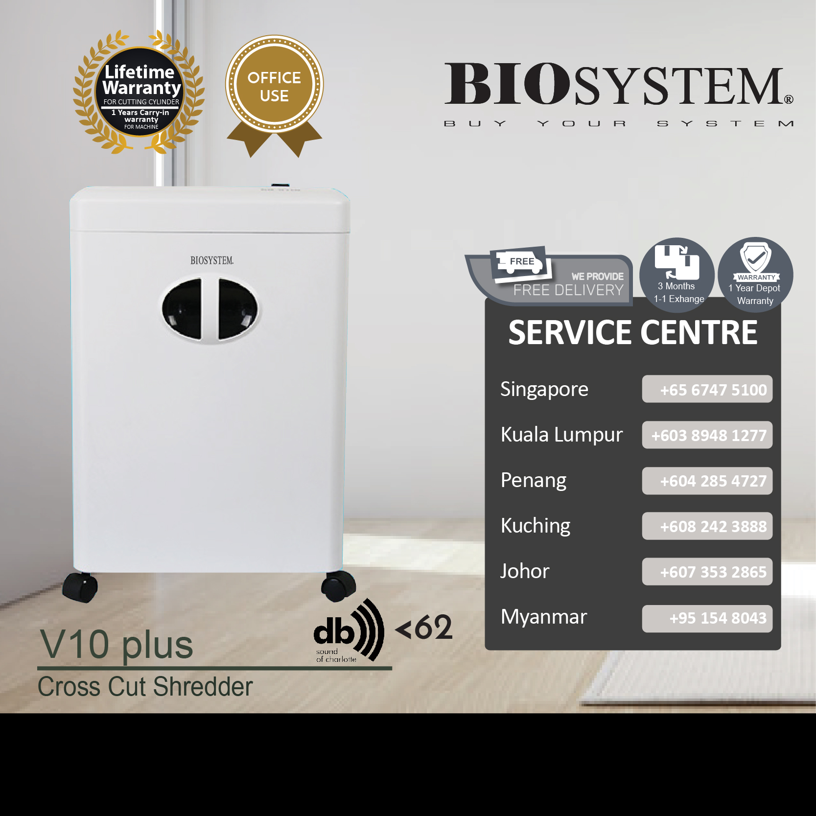 Paper Shredder – Biosystem