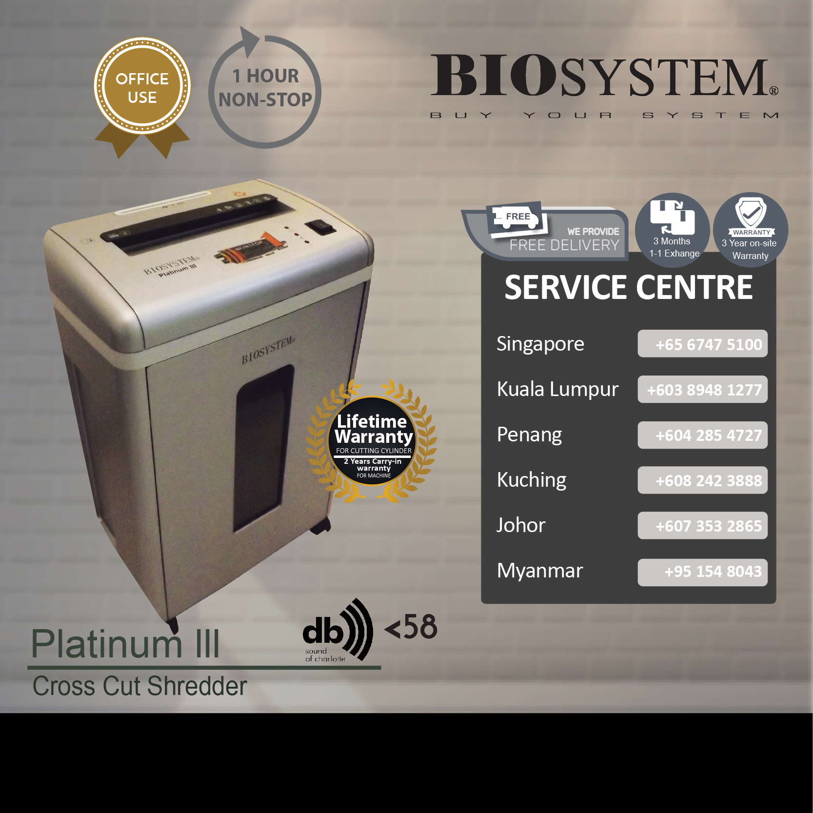 Paper Shredder – Biosystem
